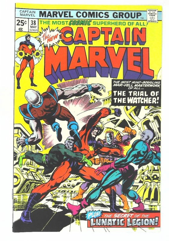 Captain Marvel (1968 series) #38, NM (Actual scan) | Comic Books ...