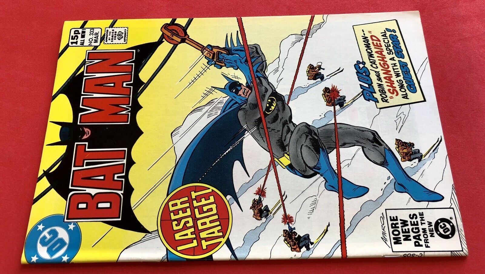 Batman Vol 1 #333 (1981) Featuring Talia Al Ghul UK Pence Variant ...