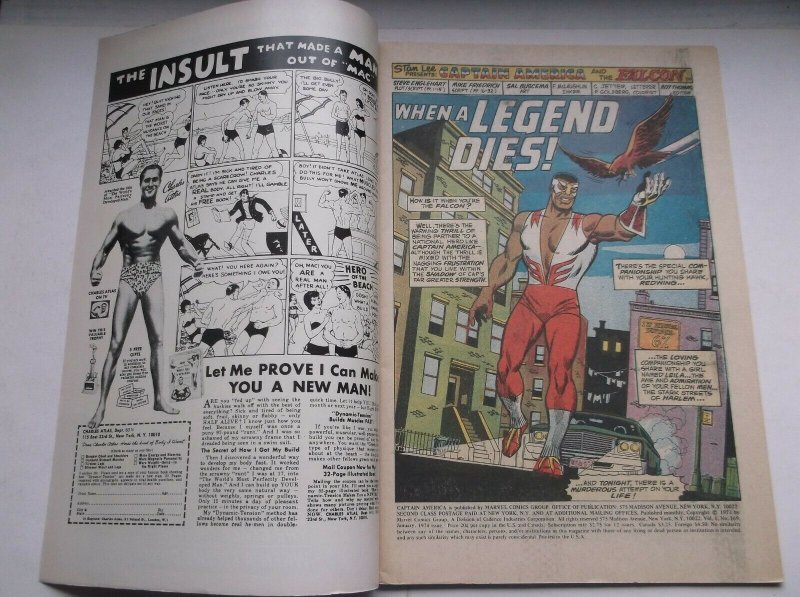 Marvel: Captain America & the Falcon #169, 1st Moonstone, VS Tumbler ...