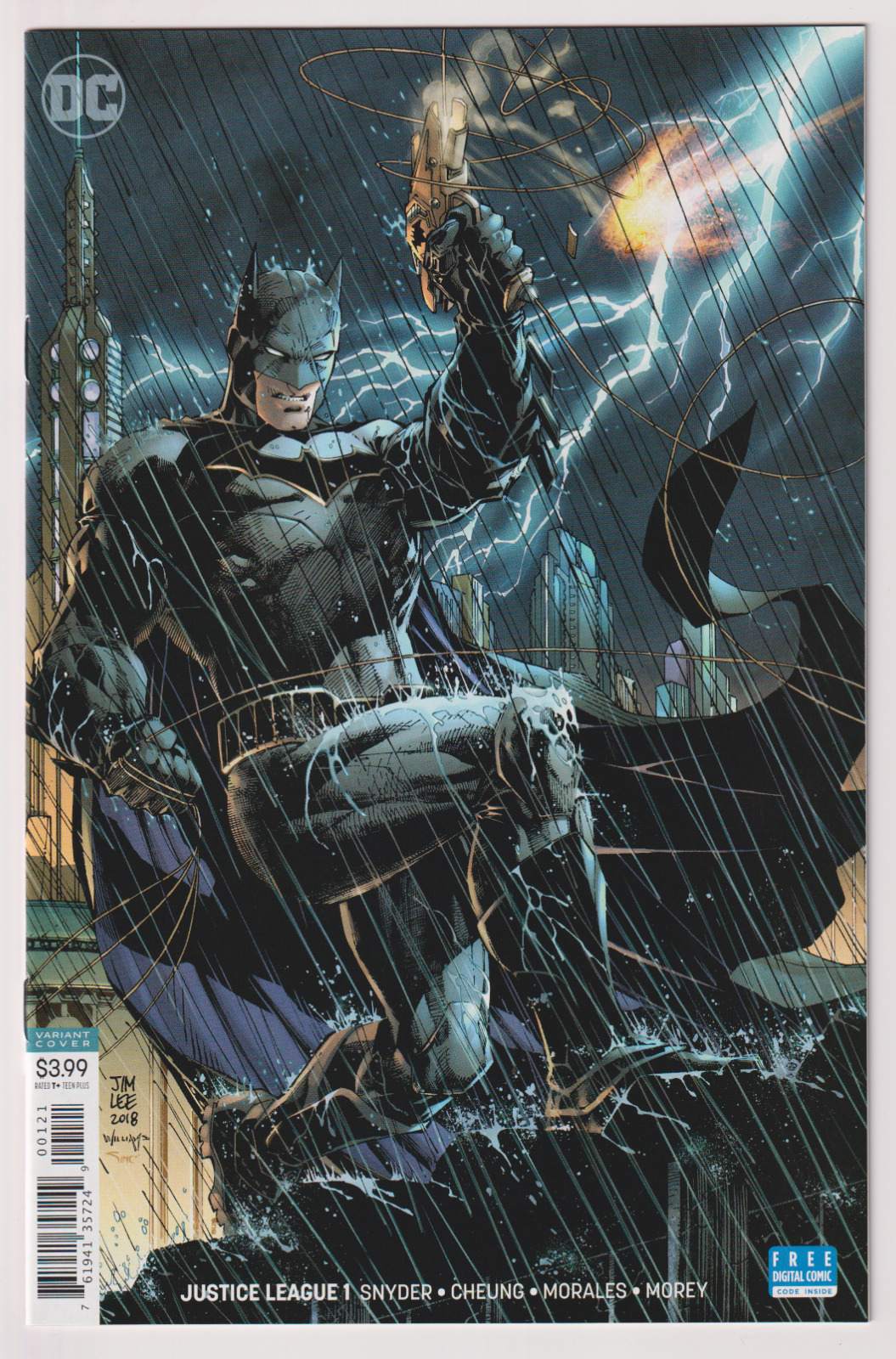 DC Comics! Justice League! Issue #1! Jim Lee Variant! | Comic Books ...