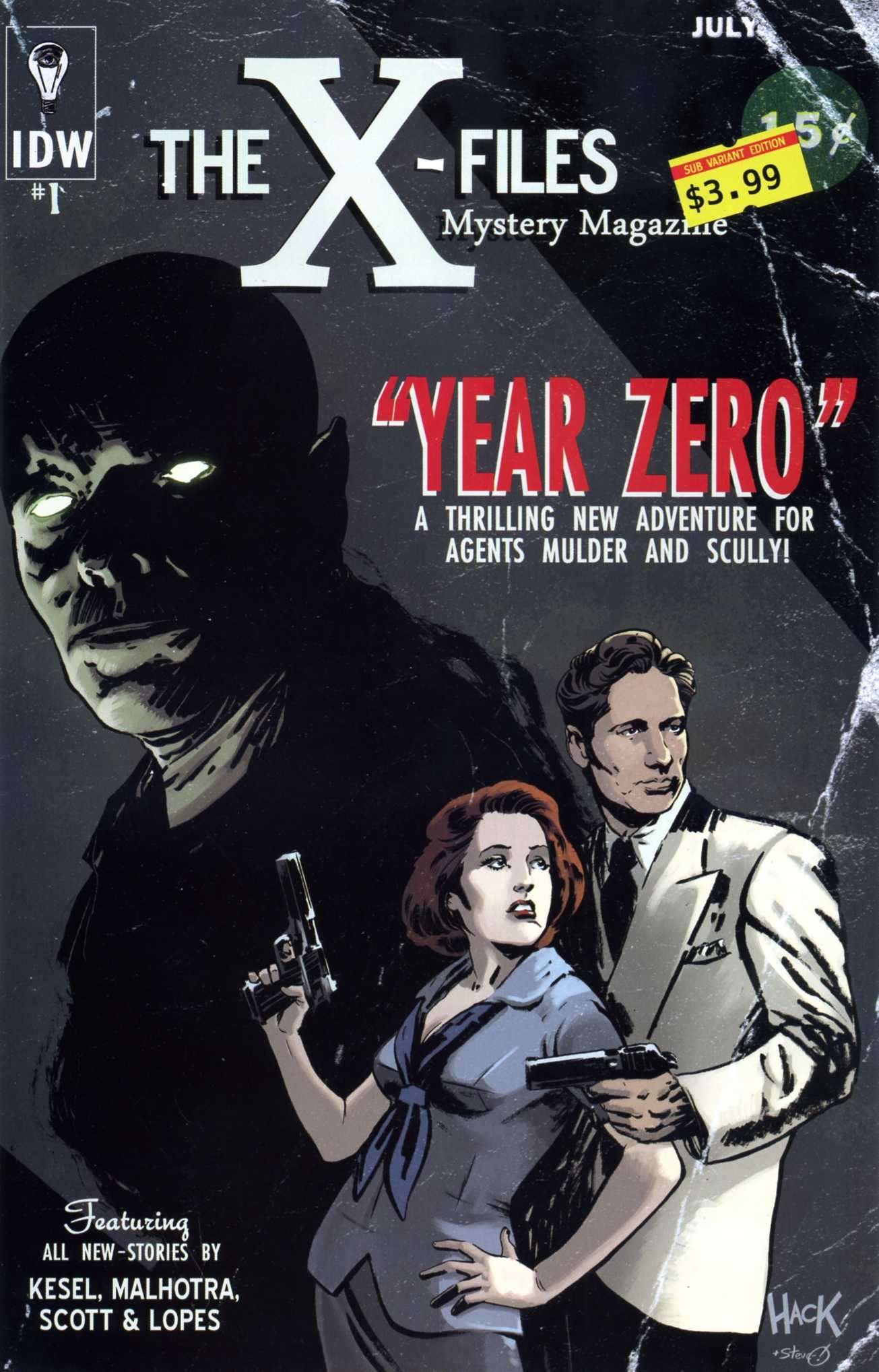 X-Files, The: Year Zero #1A VF ; IDW | Comic Books - Modern Age, IDW ...