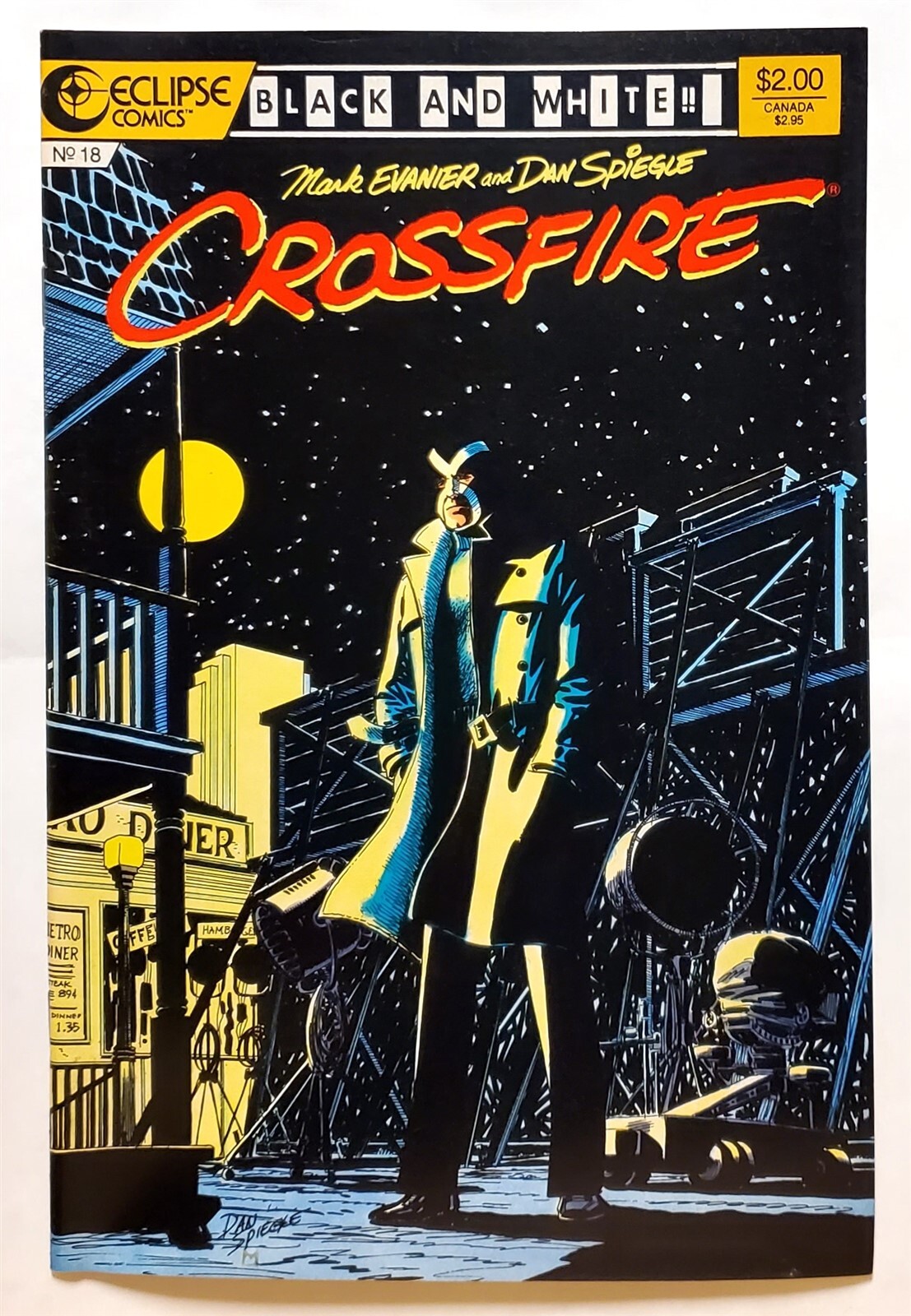 Crossfire #18 (Jan 1987, Eclipse) 6.0 FN | Comic Books - Copper Age, Eclipse, Superhero / HipComic