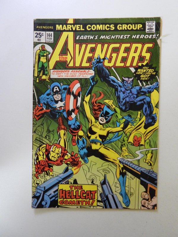 The Avengers #144 (1976) 1st appearance of Hellcat VG- condition MVS ...