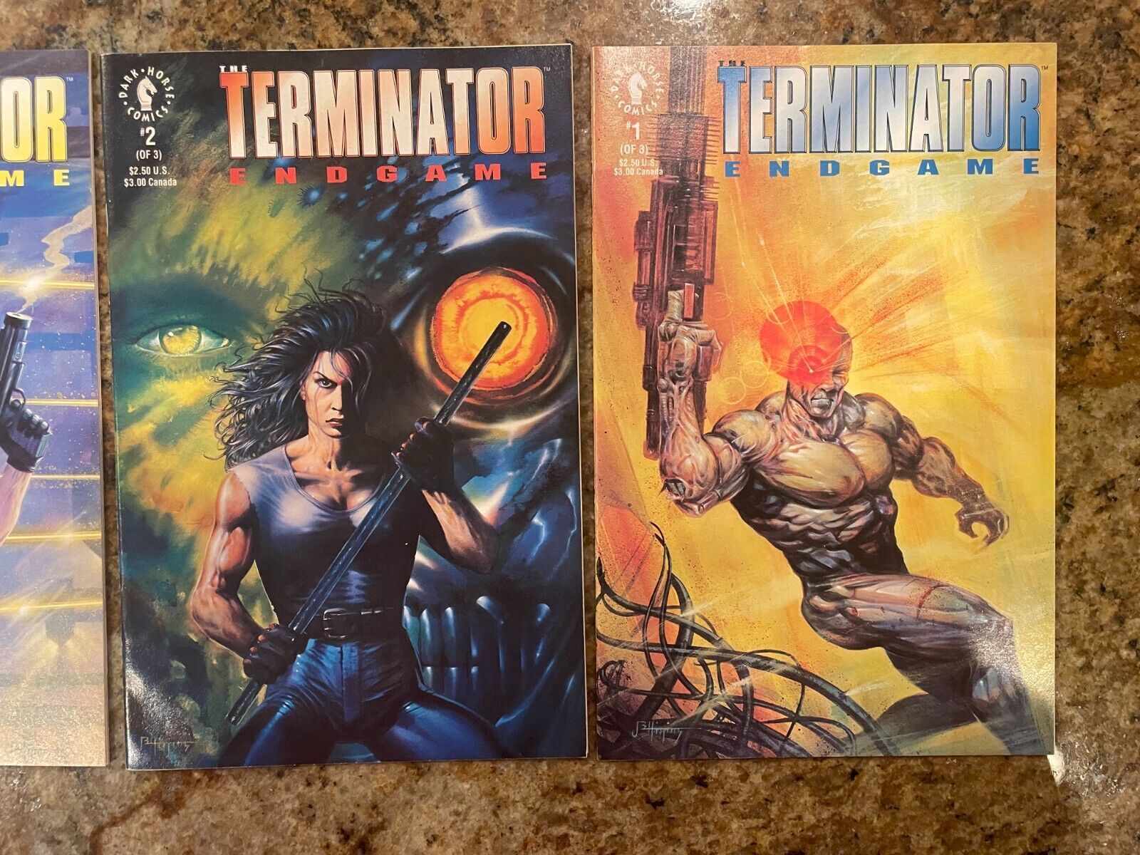 Terminator Endgame Complete Dark Horse Comics LTD Series #1 2 3 ...