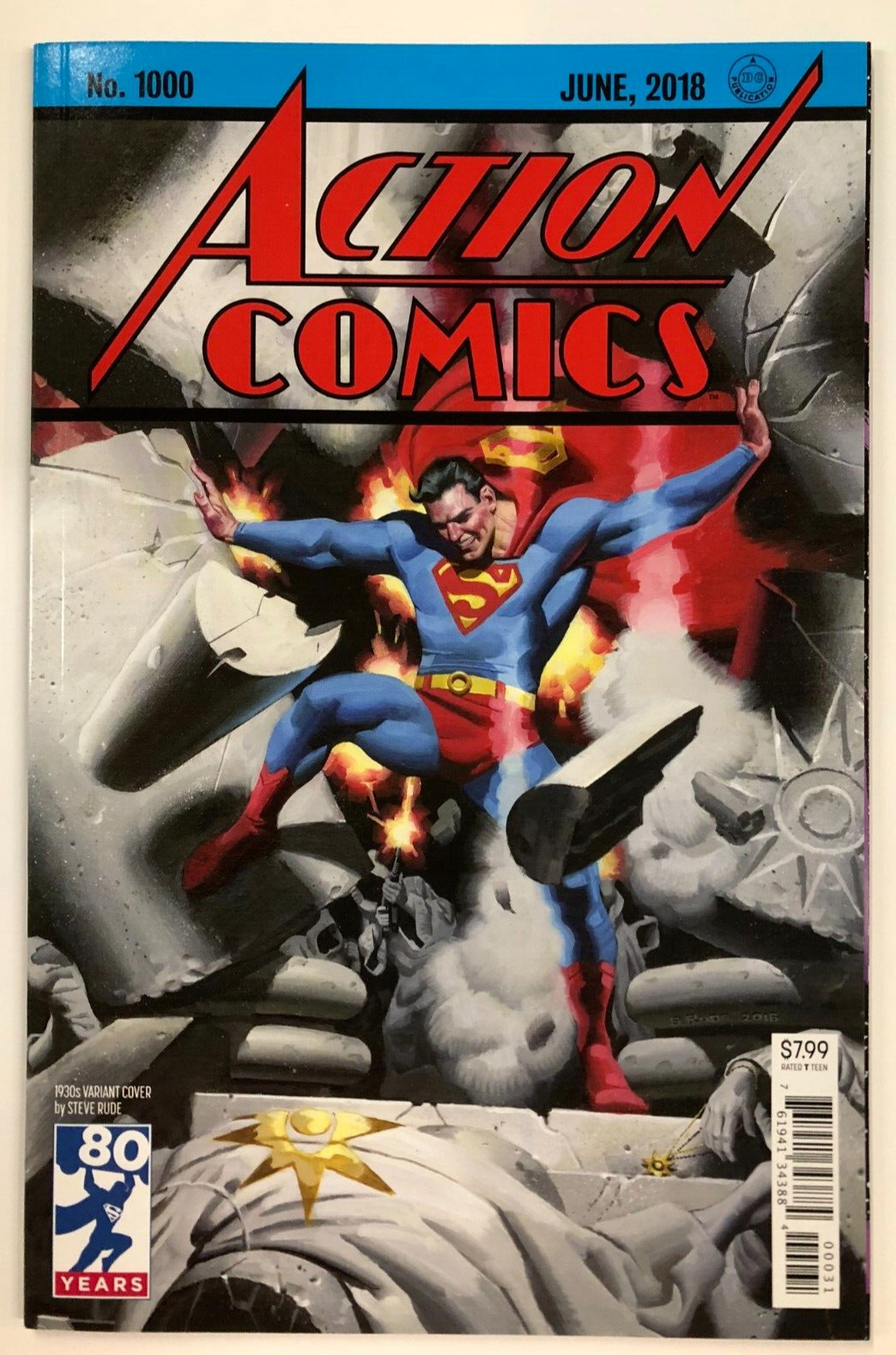 ACTION COMICS 1000b (June 2018) how millenial can you get; everybody ...
