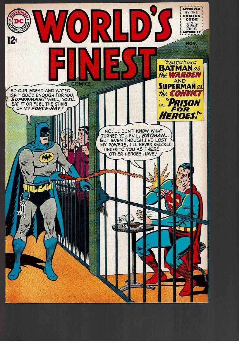 World's Finest Comics #145 VF (1964)*Foxing on cover* | Comic Books ...