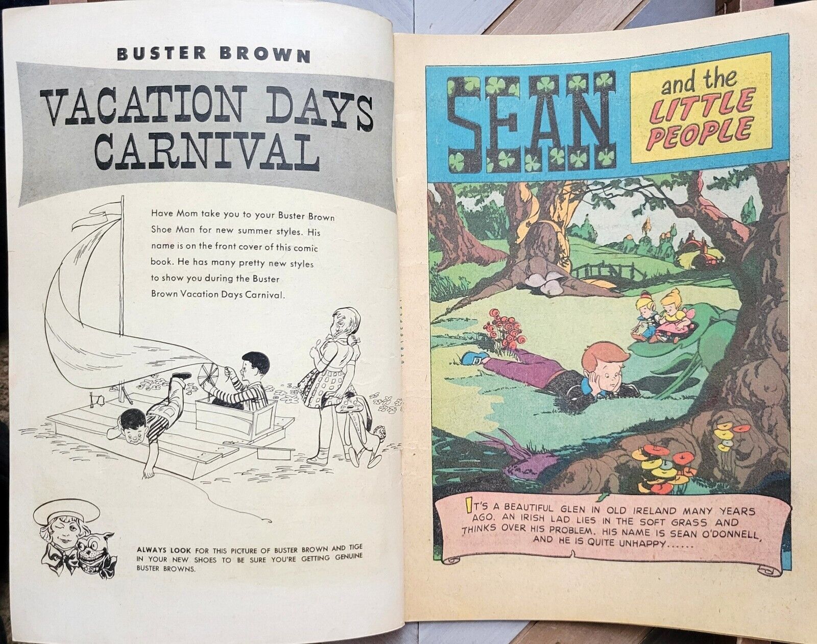 BUSTER BROWN COMIC BOOKS #43 FN- 1959 Willner FINAL ISSUE Wanamaker ...