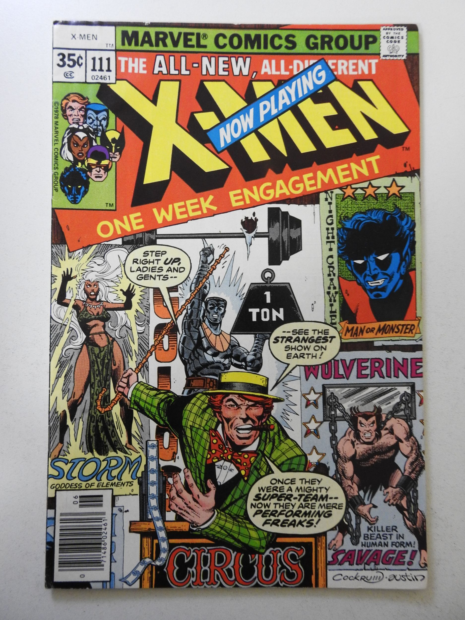 The X-Men #111 (1978) VG+ Condition moisture stain | Comic Books ...