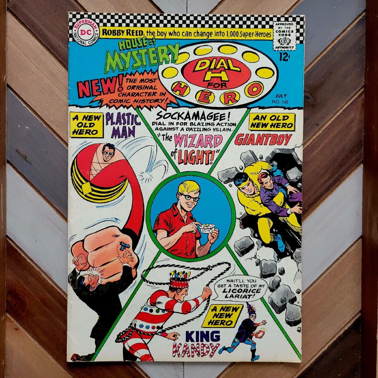 House of Mystery #160 FN+ (DC 1966) 1st Silver Age Plastic Man! + New ...
