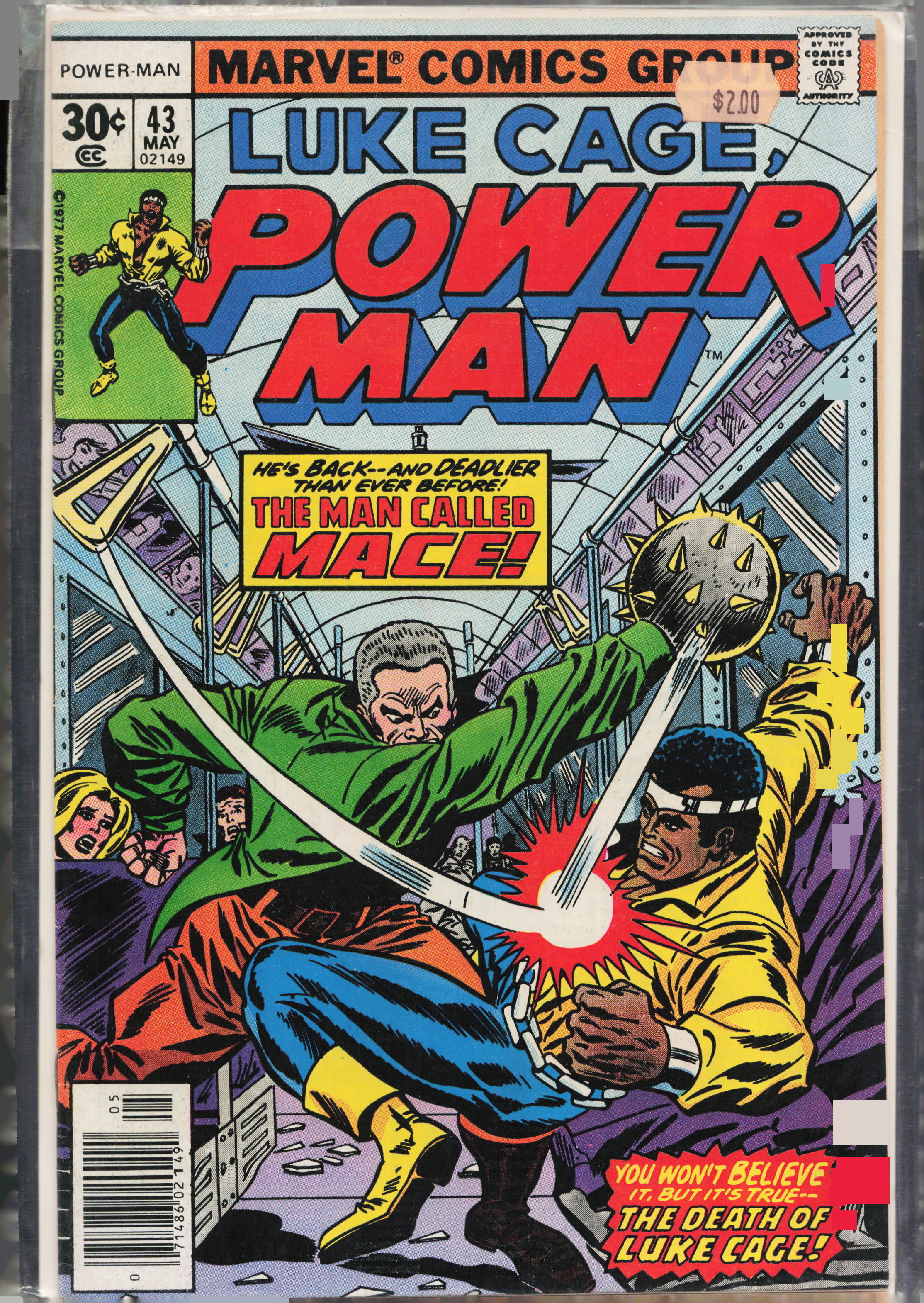 Power Man #43 (1977) Power Man | Comic Books - Bronze Age, Marvel ...