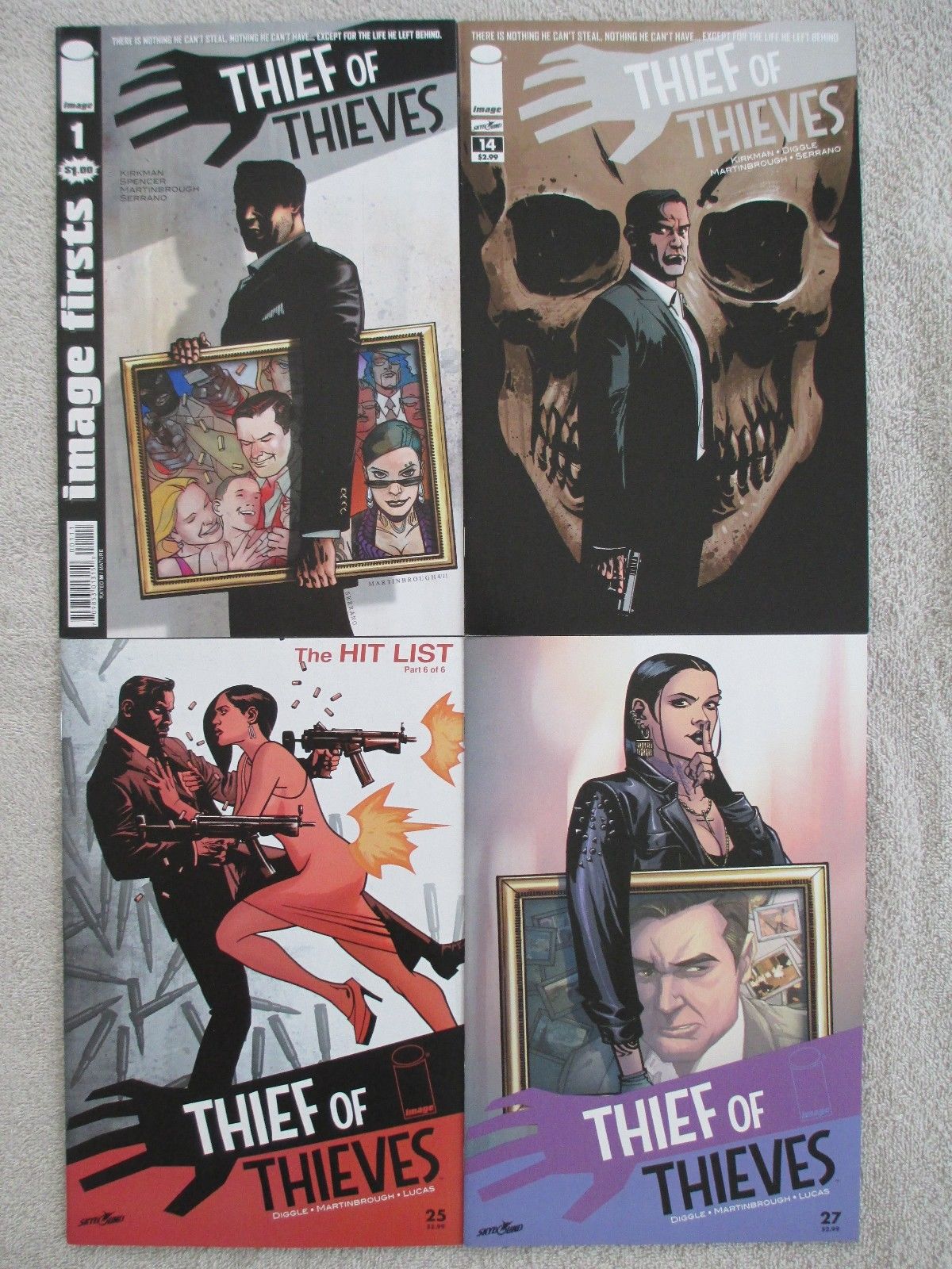 THIEF OF THIEVES - 4 Issue Lot - #14, #25, #27 and #1 (Reprint) From ...