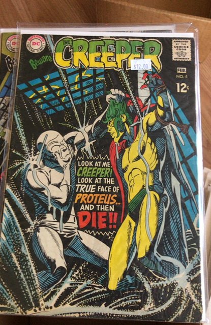 Beware the Creeper #5 (1969) The Creeper | Comic Books - Silver Age, DC Comics, Superhero / HipComic