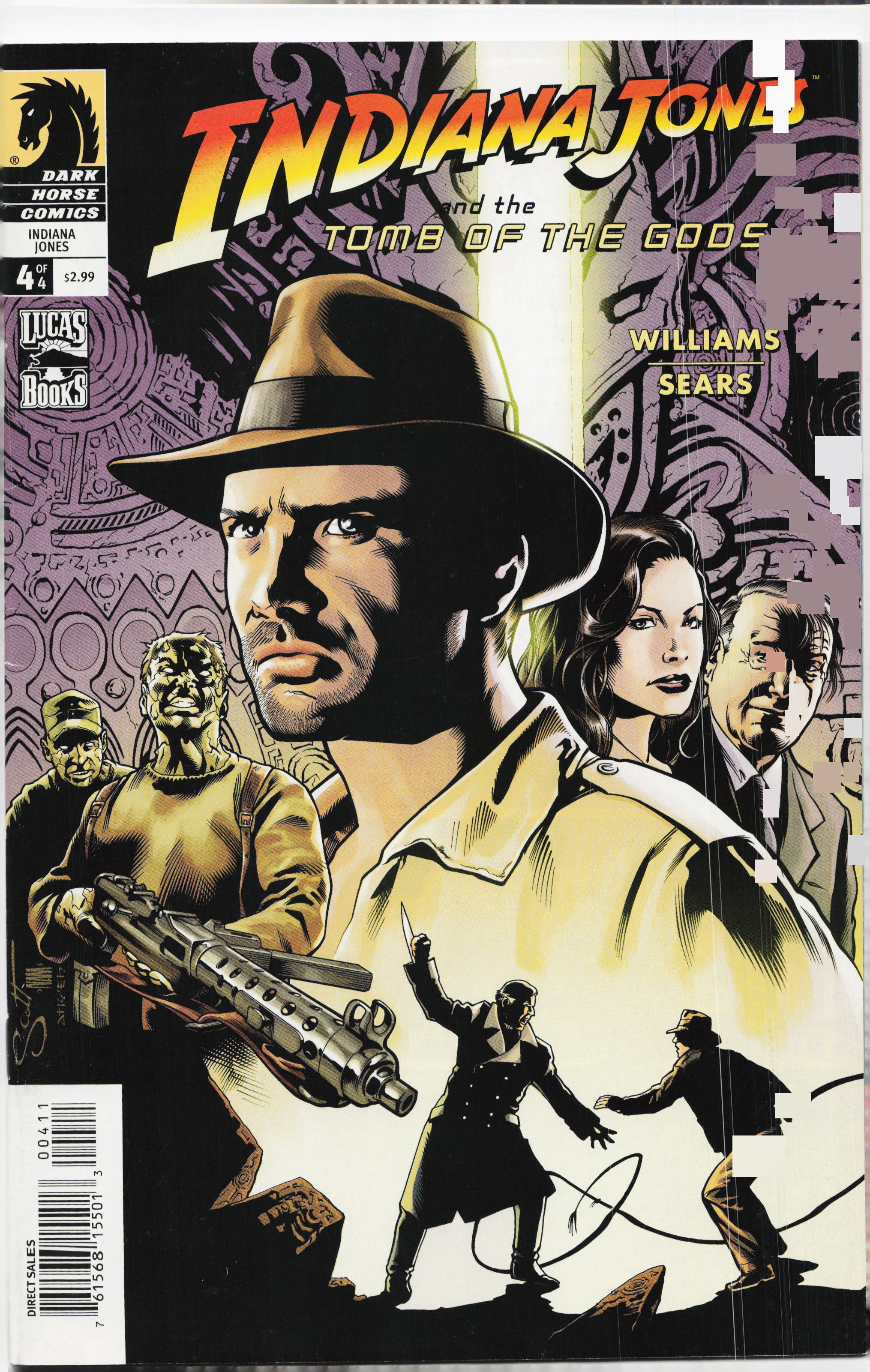 Indiana Jones and the Tomb of the Gods #4 (2009) Indiana Jones | Comic ...