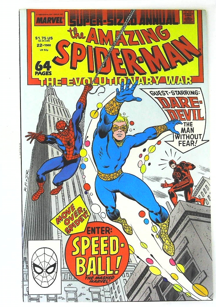 Amazing Spider-Man (1963 series) Annual #22, NM- (Actual scan) | Comic ...