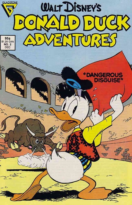 Donald Duck Adventures (Gladstone) #2 FN ; Gladstone | Matador Cover ...