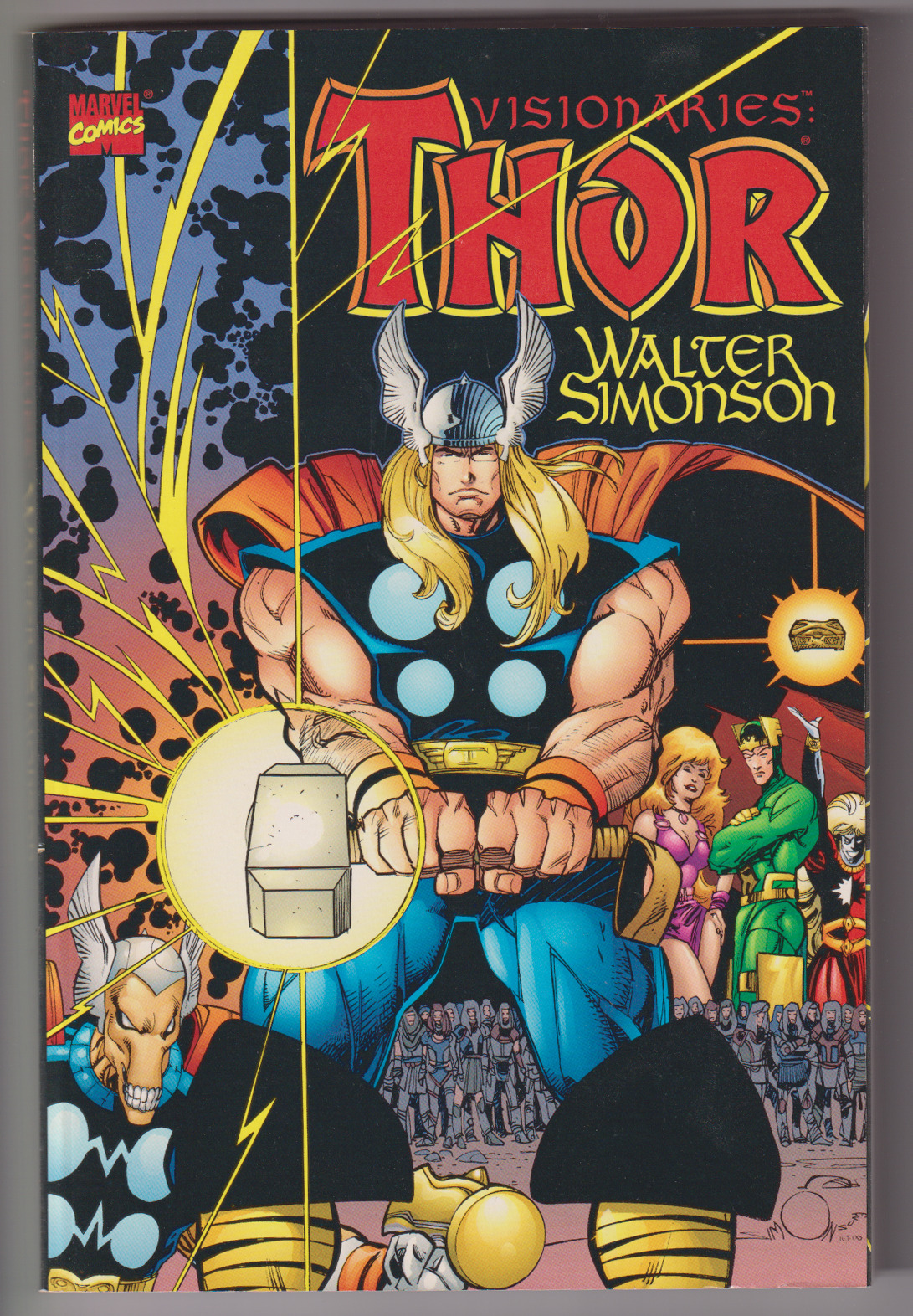 Marvel Comics! Thor Visionaries: Walter Simonson! Trade Paper Back ...