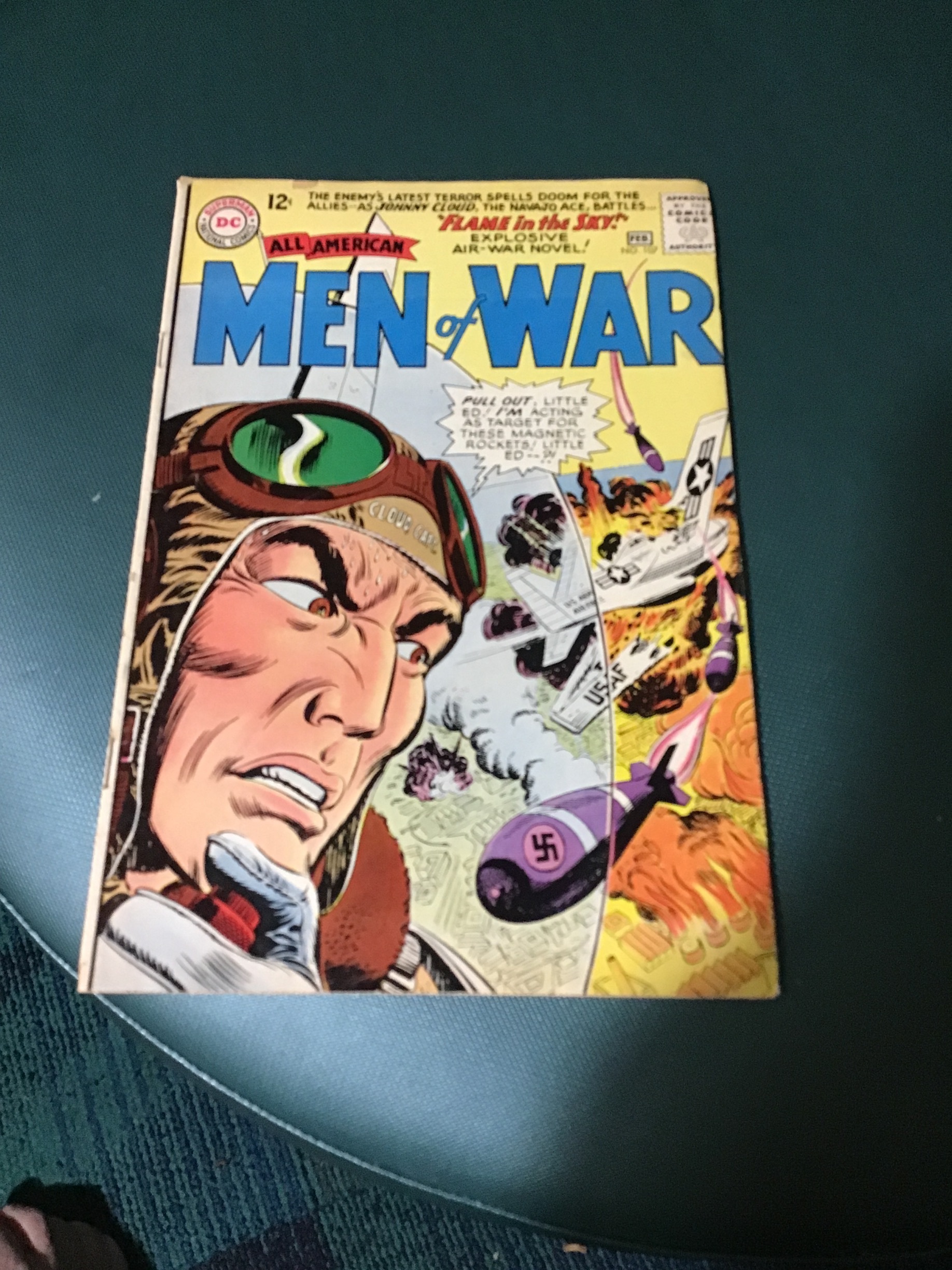 All-American Men of War #107 (1965) Mid-High-Grade FN+ Johnny Cloud FN+ ...