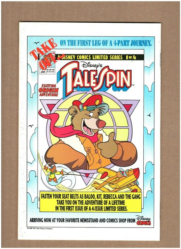 Disney's Chip 'N Dale Rescue Rangers #8 Disney Comics 1991 VF+ 8.5 ...