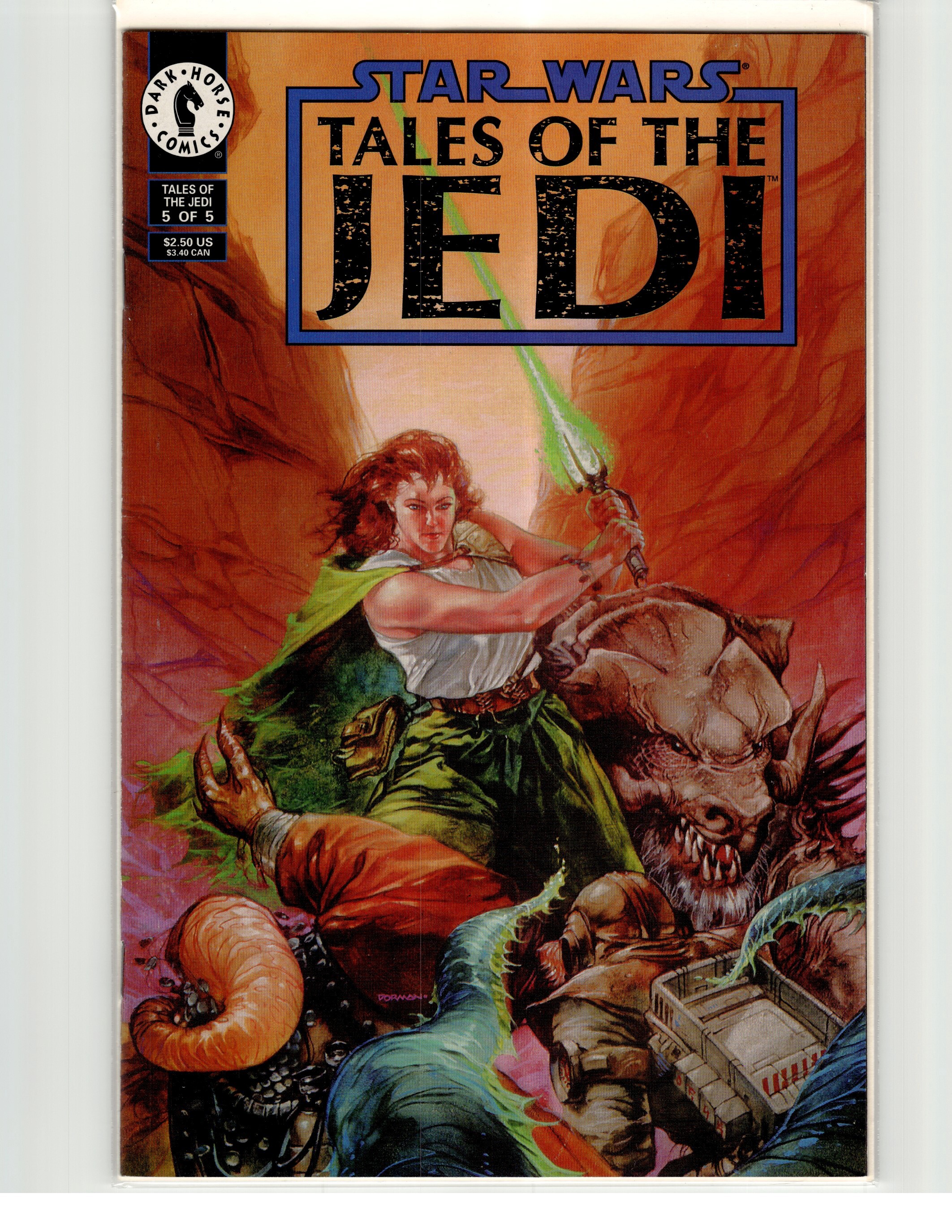 Star Wars: Tales of the Jedi #5 (1994) Star Wars [Key Issue] | Comic ...
