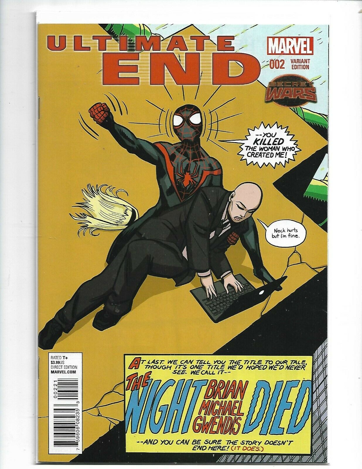 Ultimate END 2 Zdarsky Brian Michael Gwendis Spider Gwen Variant (V15 ...