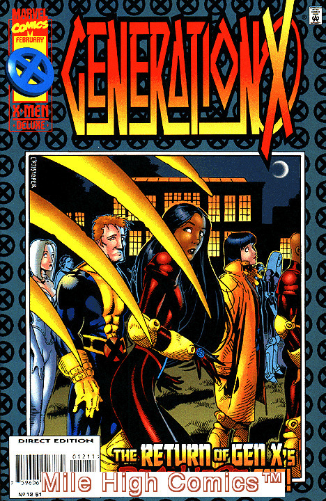 GENERATION X (1994 Series) (MARVEL) #12 Good Comics Book | Comic Books ...