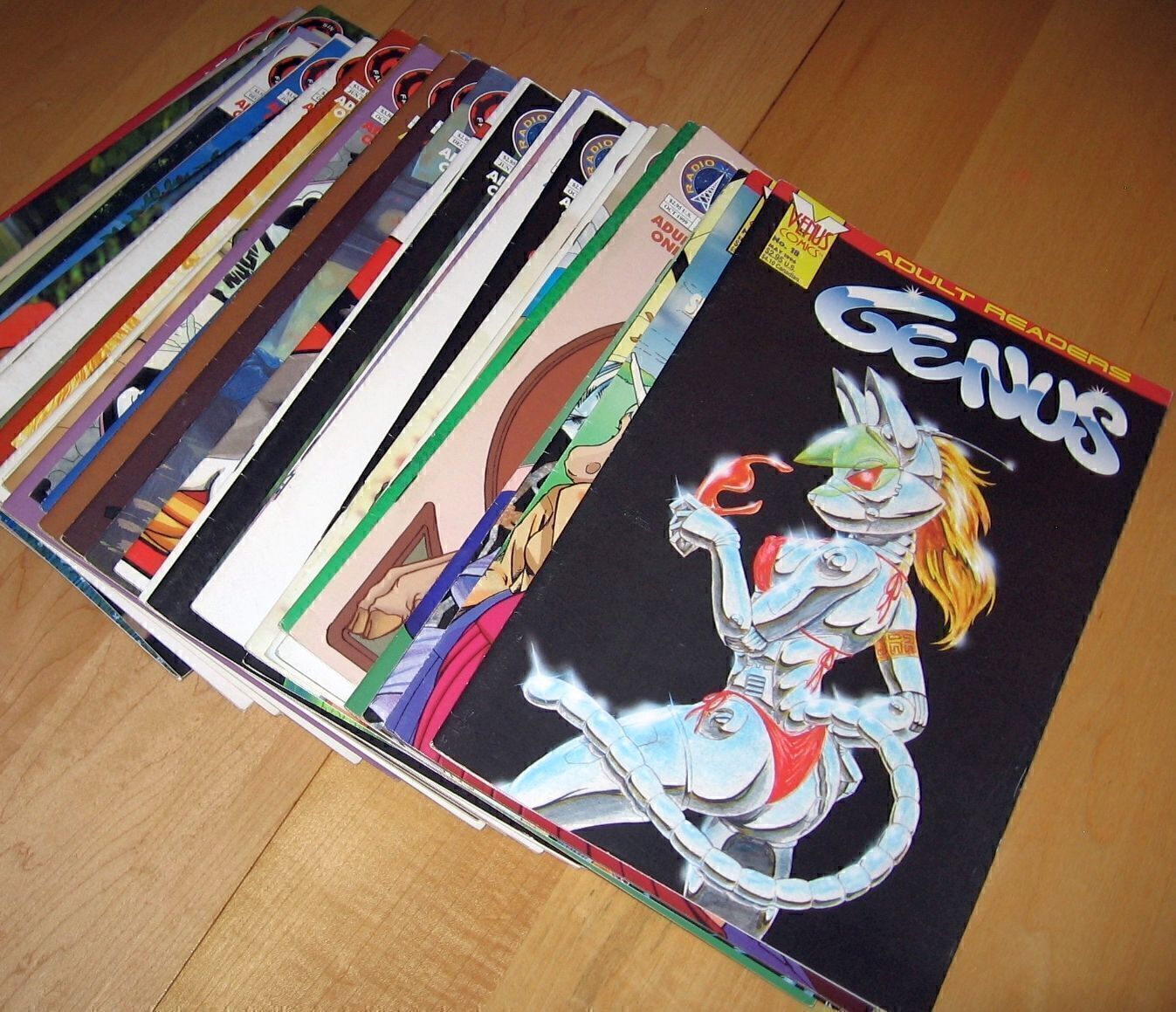 Huge Genus bundle, from Radio ComixSin Factory. 45 issue Furry comics ...