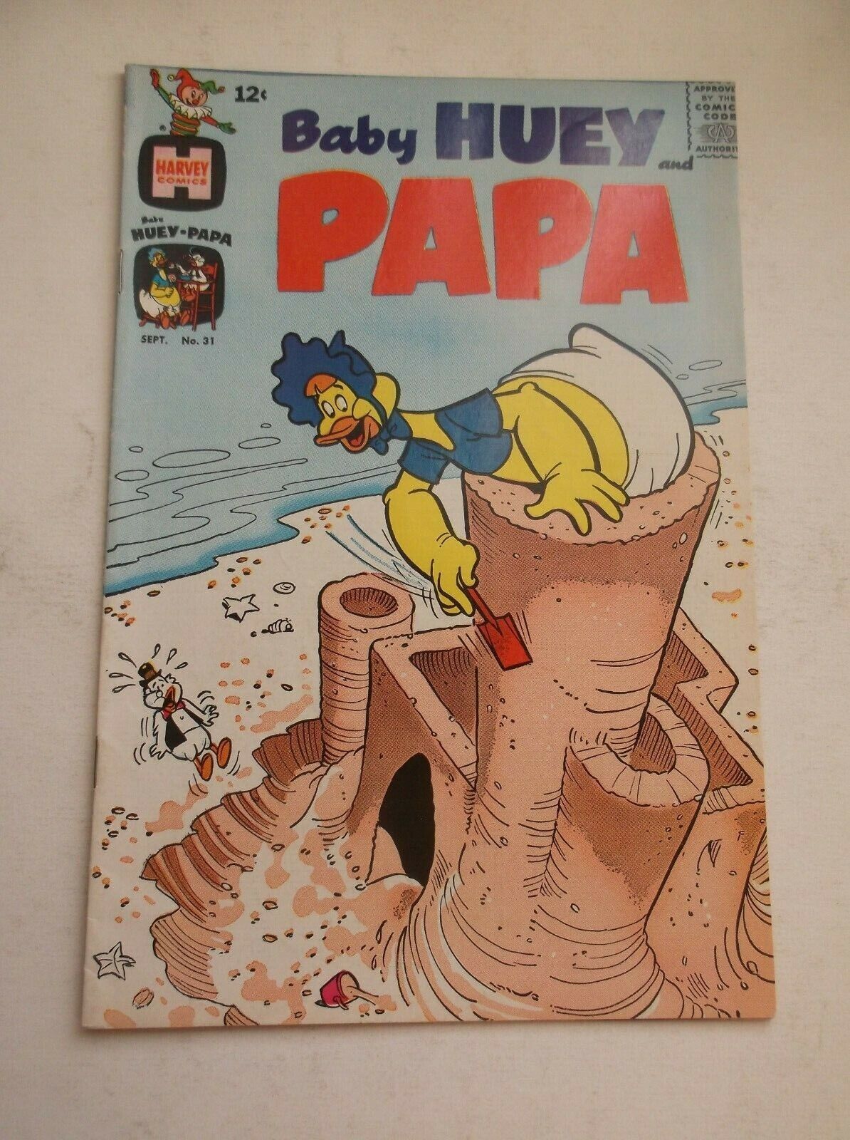 Harvey Comics: Baby Huey & Papa #31, Nice Silver Comic, 1967, VF (8.0 ...