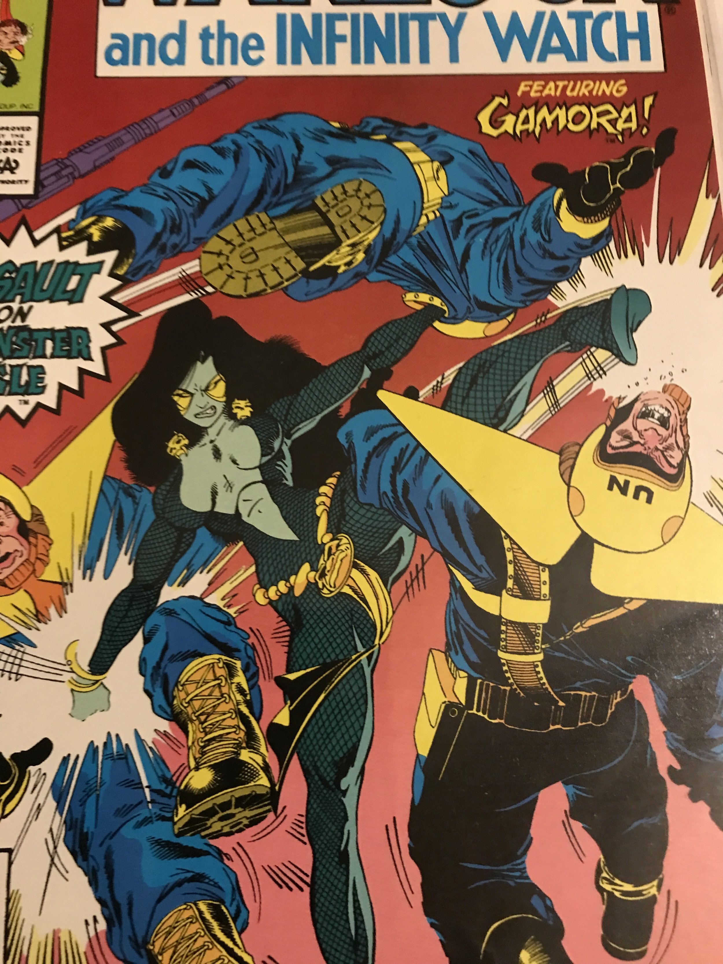 WARLOCK and the INFINITY WATCH #14 : Marvel 2/93 NM-; Gamora | Comic ...