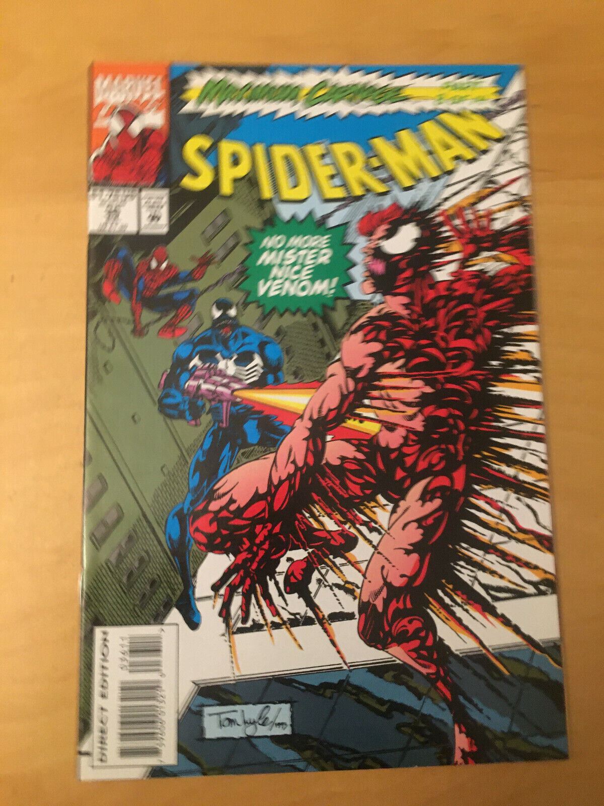 Spiderman 36 (Maximum Carnage Storyline) SEE Pics for Grade, 1st Print ...
