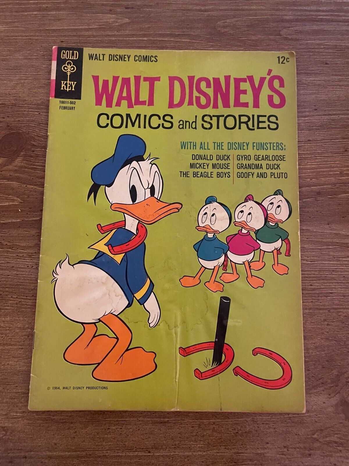 Walt Disney's Comics & Stories Vol # 25 # 5 VG 1965 Gold Key Comic Book ...