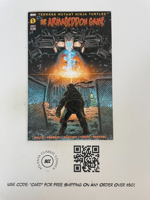 Ninja Turtles Armageddon Game #5 NM Cover C Variant Cover IDW Comic ...