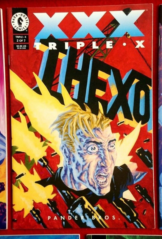 Triple X, Pander Bros. 1-7 issue Dark Horse Comics, complete set ...