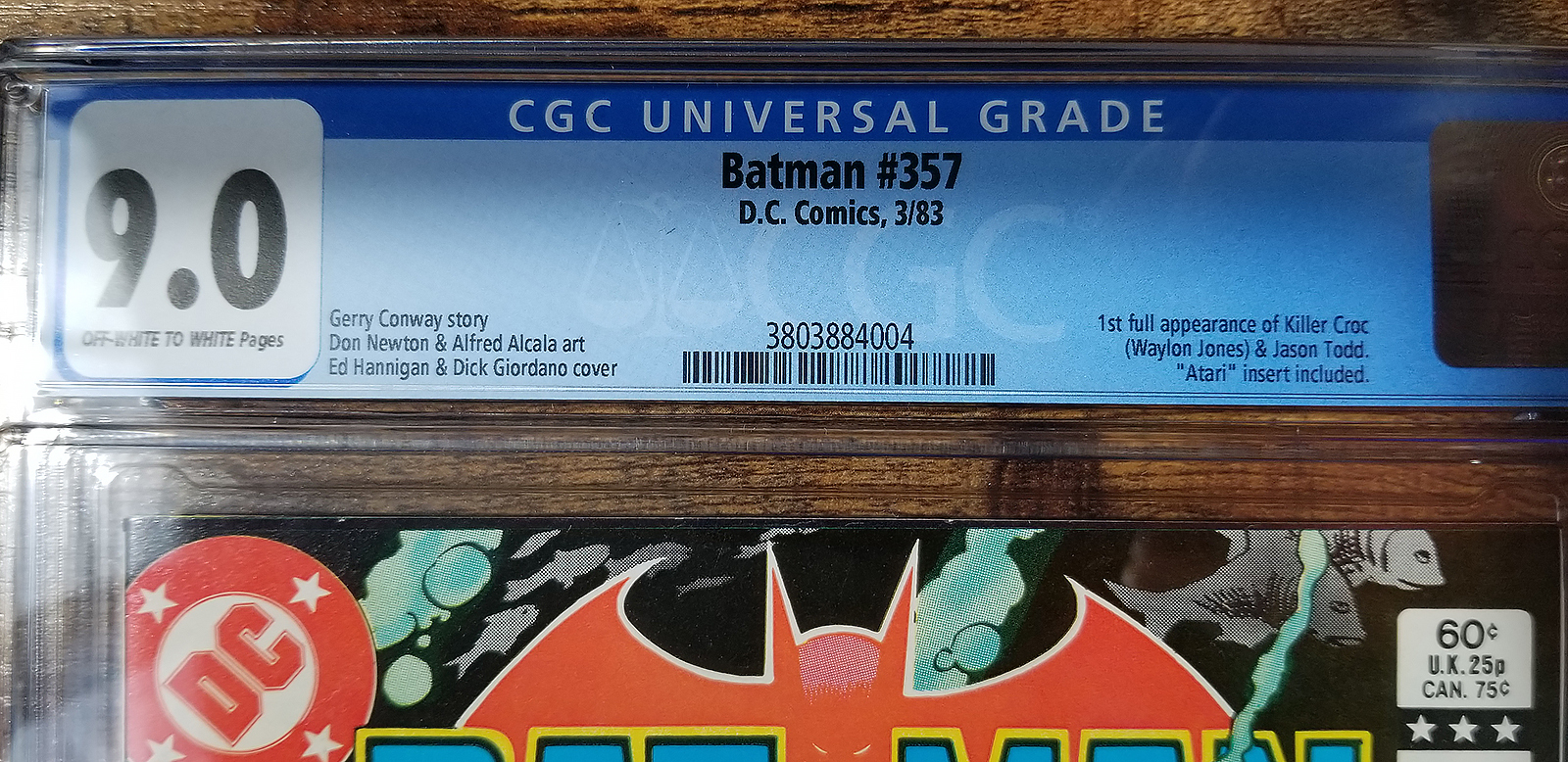 Batman #357 (1983) CGC 9.0 KEY COMIC | Comic Books - Copper Age, DC ...