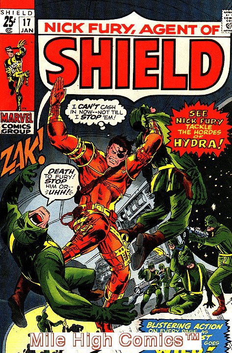 SHIELD (1968 Series) (MARVEL) #17 Very Good Comics Book | Comic Books ...