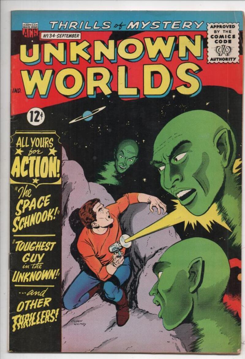 UNKNOWN WORLDS #33, FN/VF, Silver Age, Horror Sci-Fi 1964, ACG | Comic Books - Silver Age ...