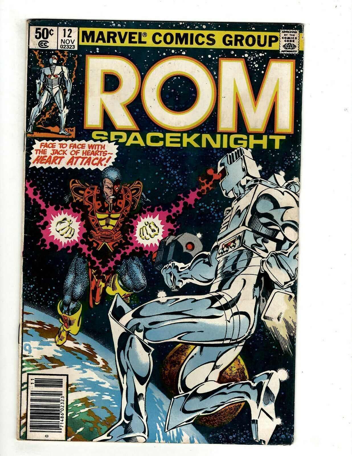 Lot Of 10 ROM Marvel Comic Books # 2 3 4 6 7 8 10 11 12 13 Spaceknight ...