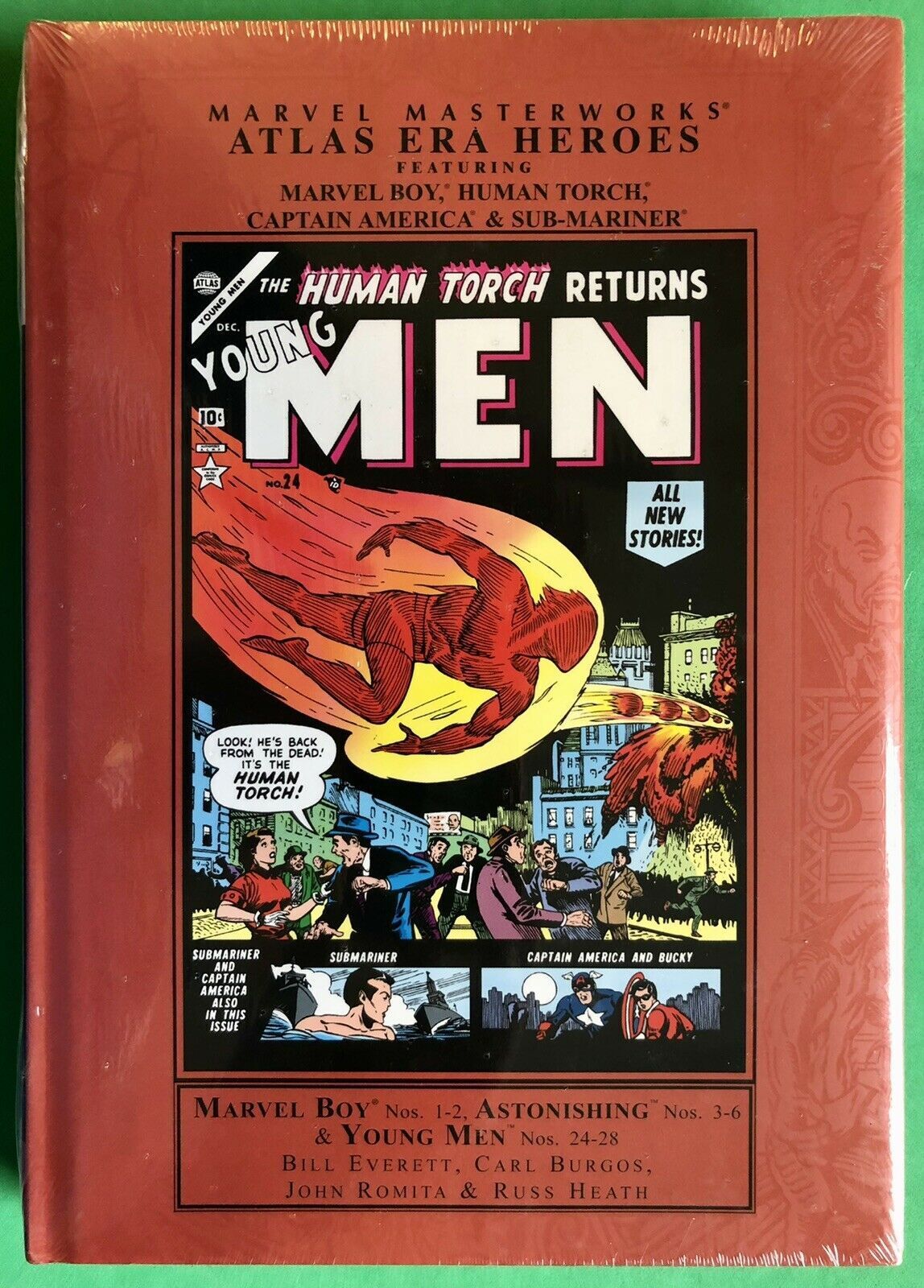 Marvel Masterworks Atlas Era Heroes Vol 1 HC Captain America/Sub ...