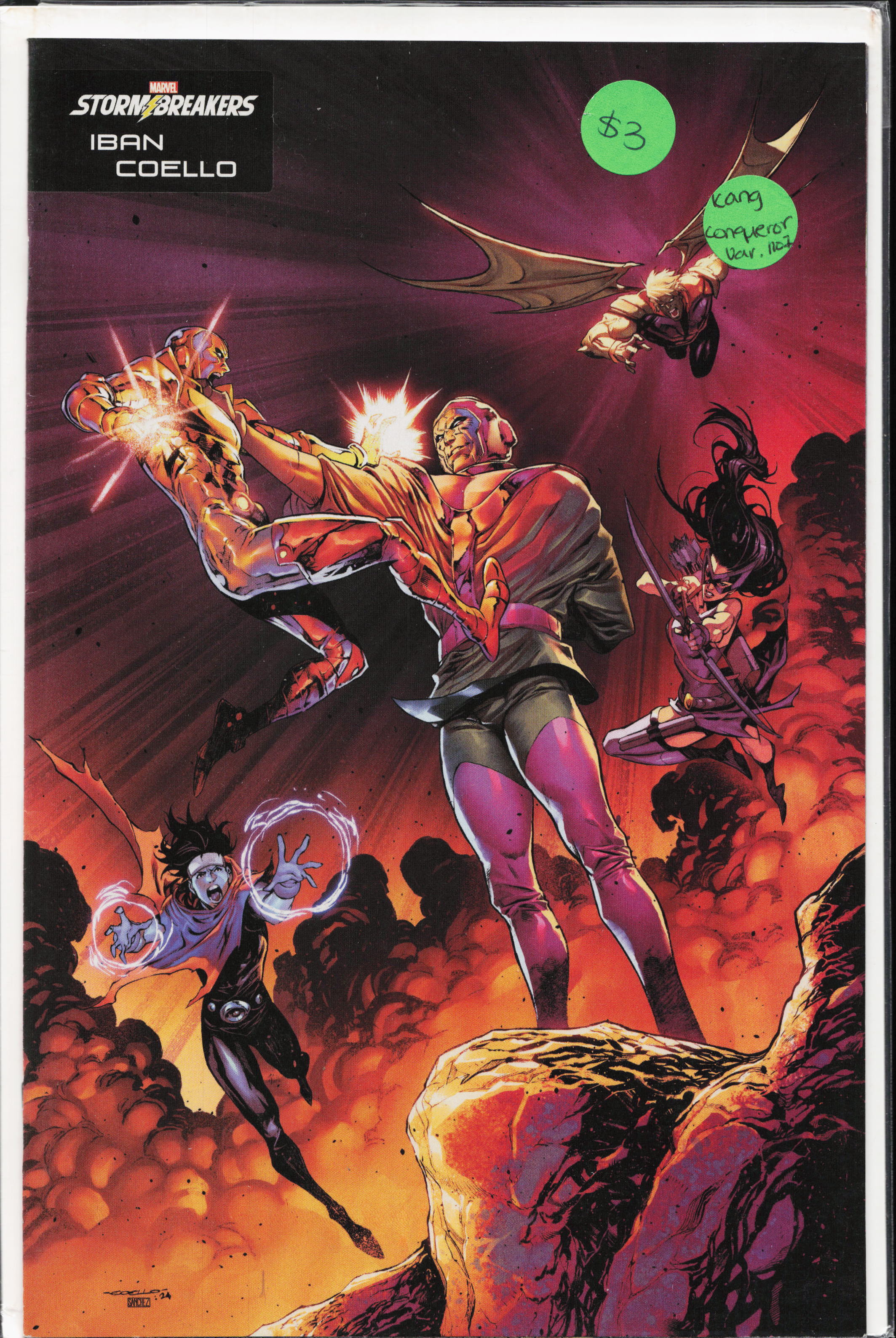 Kang the Conqueror #1 Coello Cover Kang the Conqueror | Comic Books ...