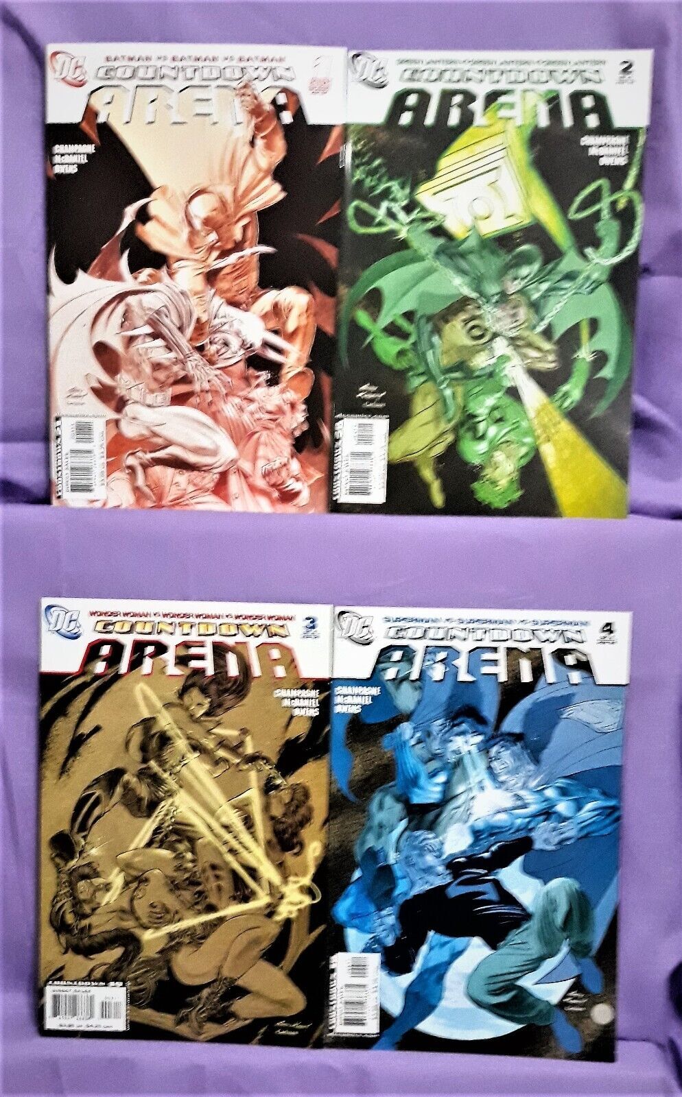 DC COUNTDOWN ARENA #1 - 4 Batman Green Lantern Superman Wonder Woman DC Comics | Comic Books ...
