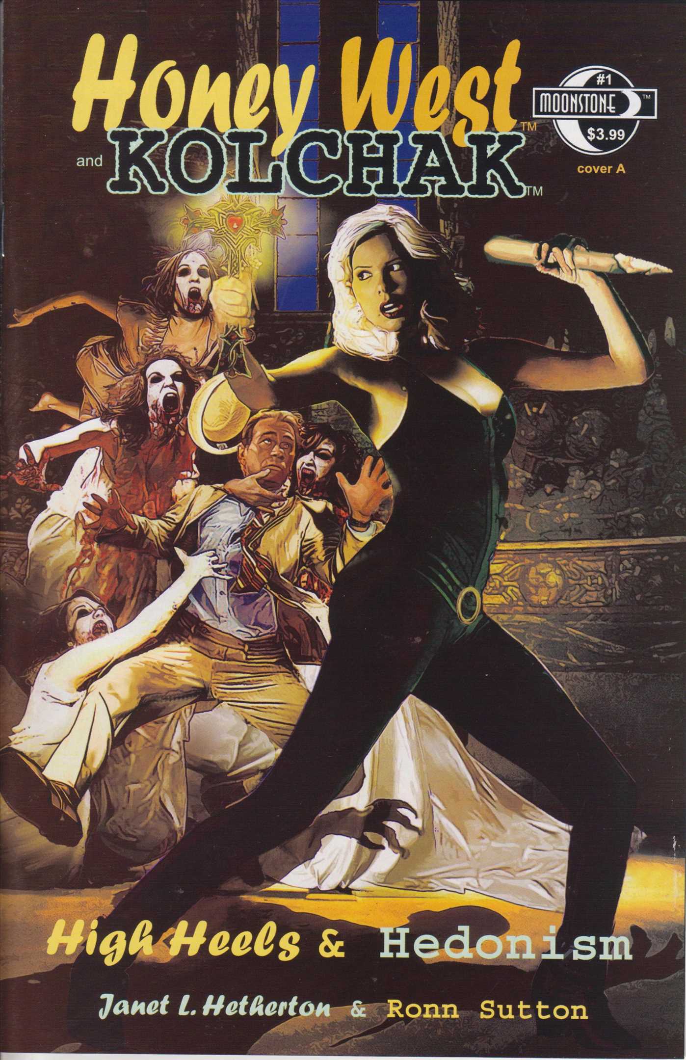 Honey West And Kolchak: High Heels And Hedonism #1A FN ; Moonstone ...