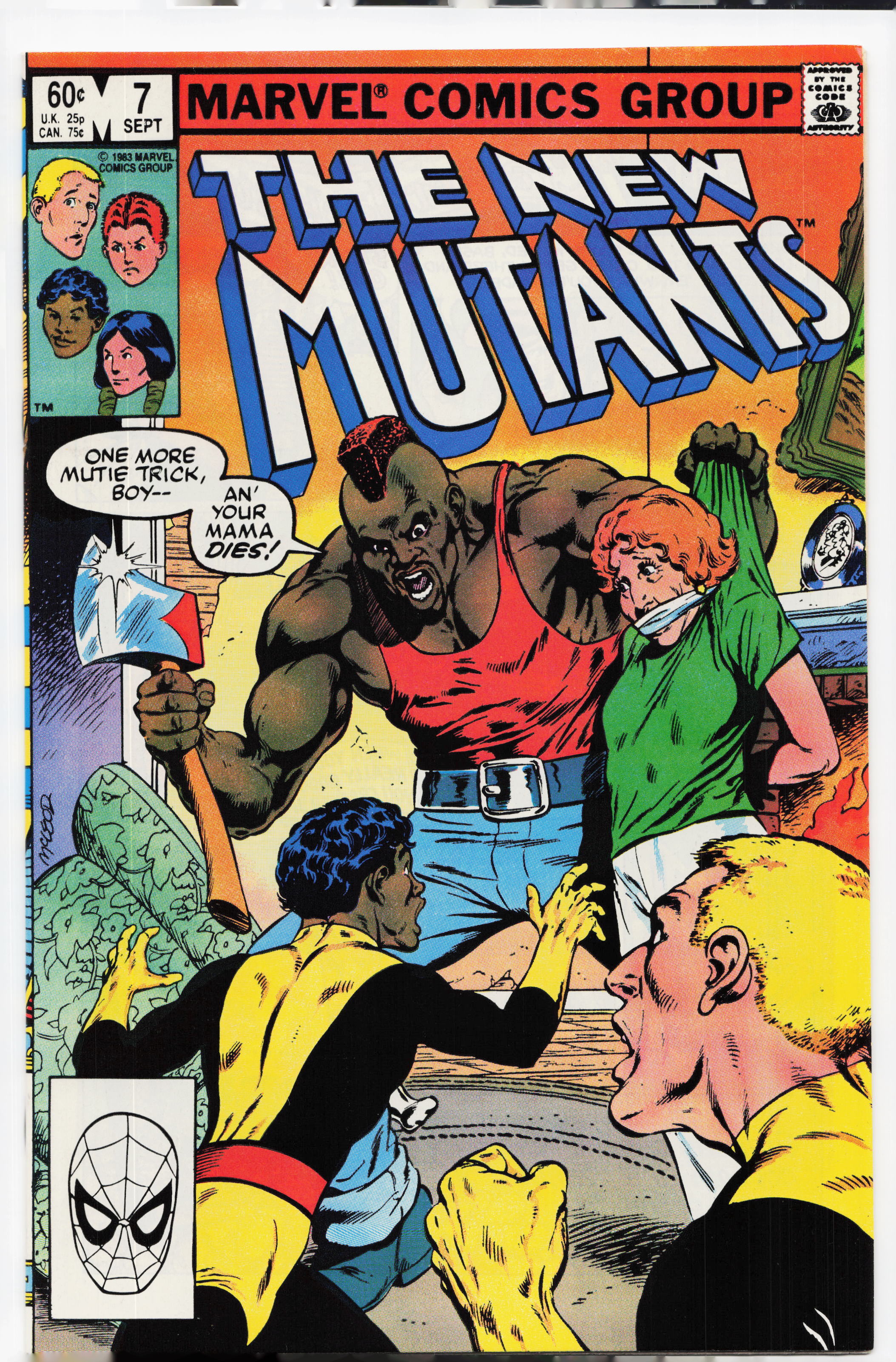 The New Mutants #7 (1983) New Mutants | Comic Books - Bronze Age ...