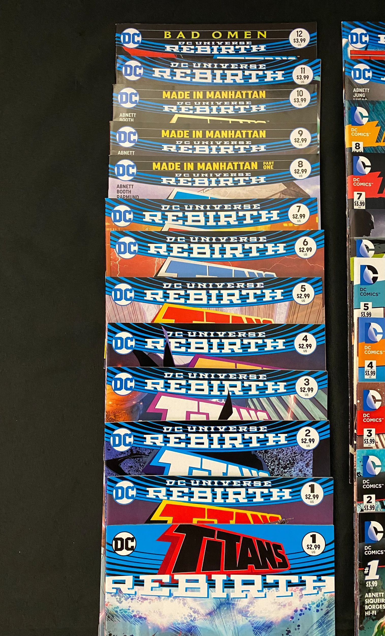 DC Rebirth: Titans, Titans Hunt, Teen Titans - 33 book lot | Full Runs ...