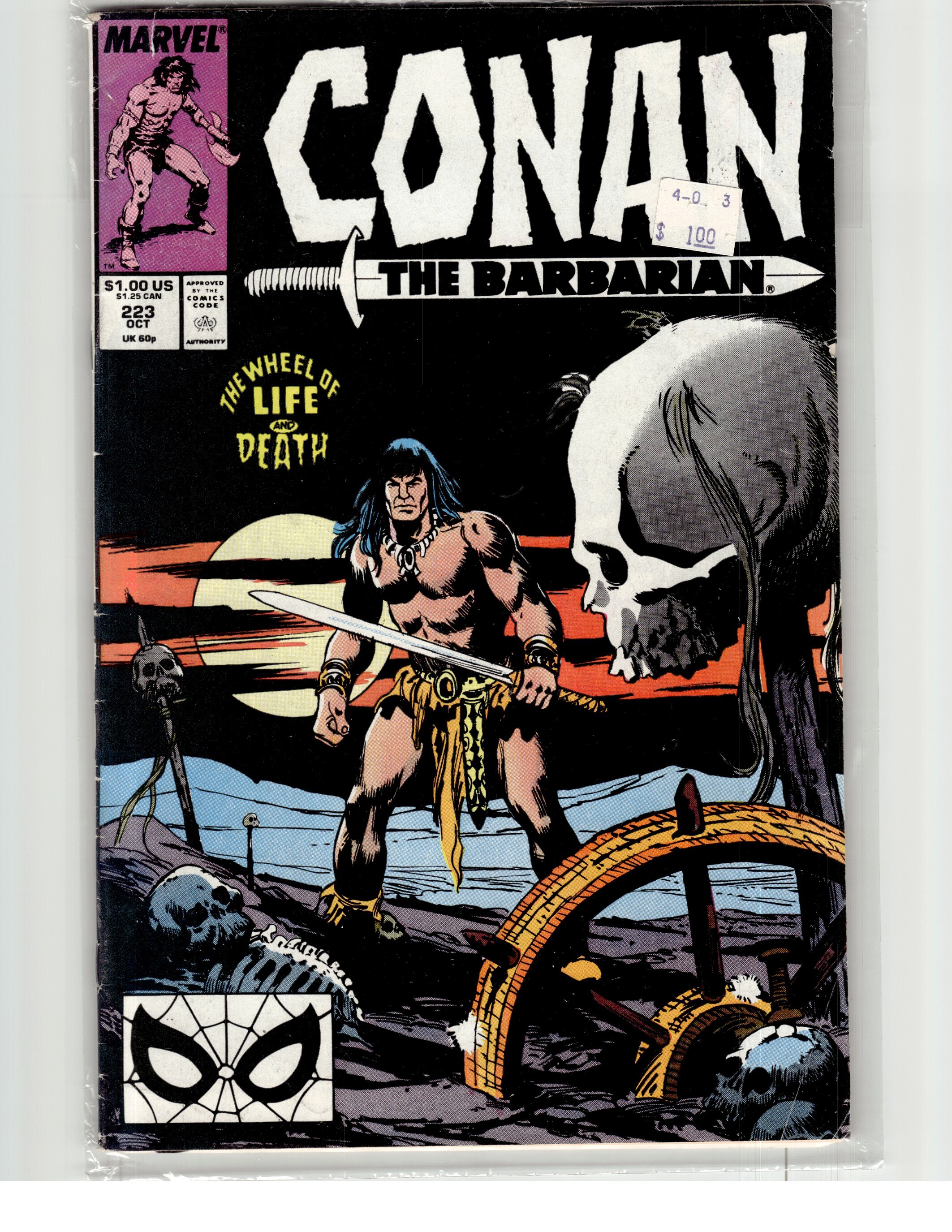 Conan the Barbarian #223 (1989) Conan | Comic Books - Copper Age ...