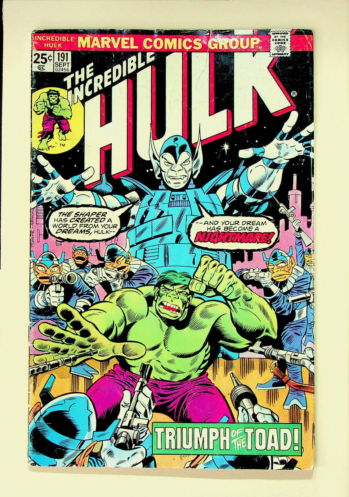 Incredible Hulk #191 (Sep 1975, Marvel) - Good | Comic Books - Bronze ...