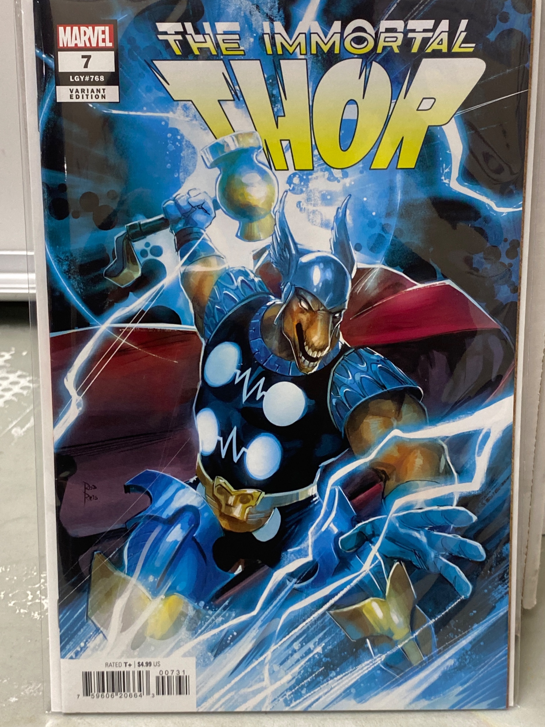 The Immortal Thor #7 Reis Cover (2024) | Comic Books - Modern Age ...
