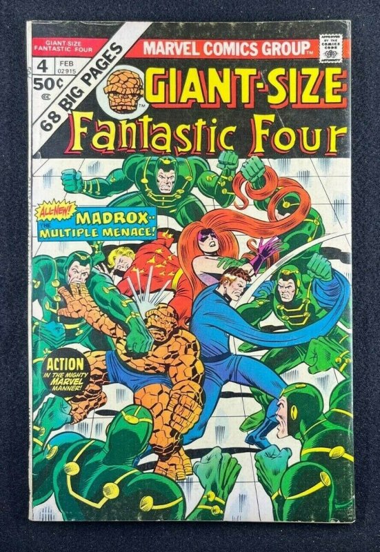 Giant-Size Fantastic Four (1974) #4 FN (6.0) 1st App Jamie Madrox ...
