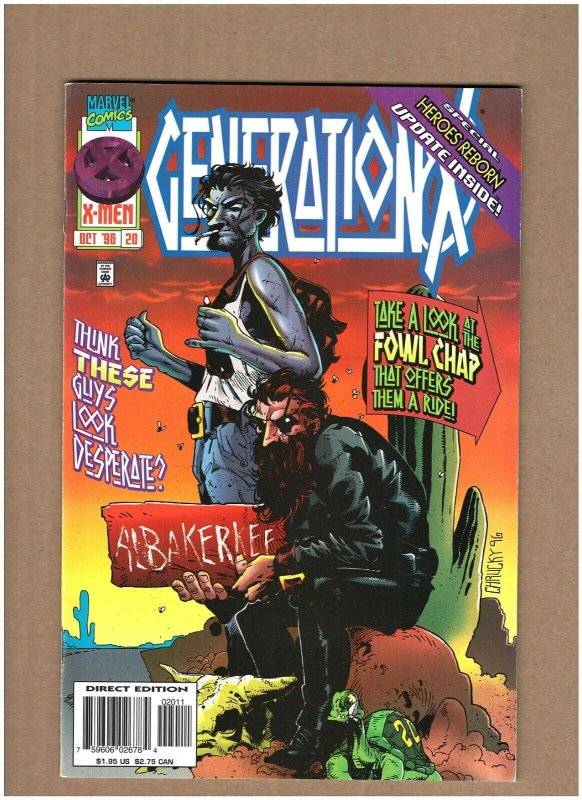 Generation X #20 Marvel Comics 1996 Jubilee Skin Chamber VF+ 8.5 ...