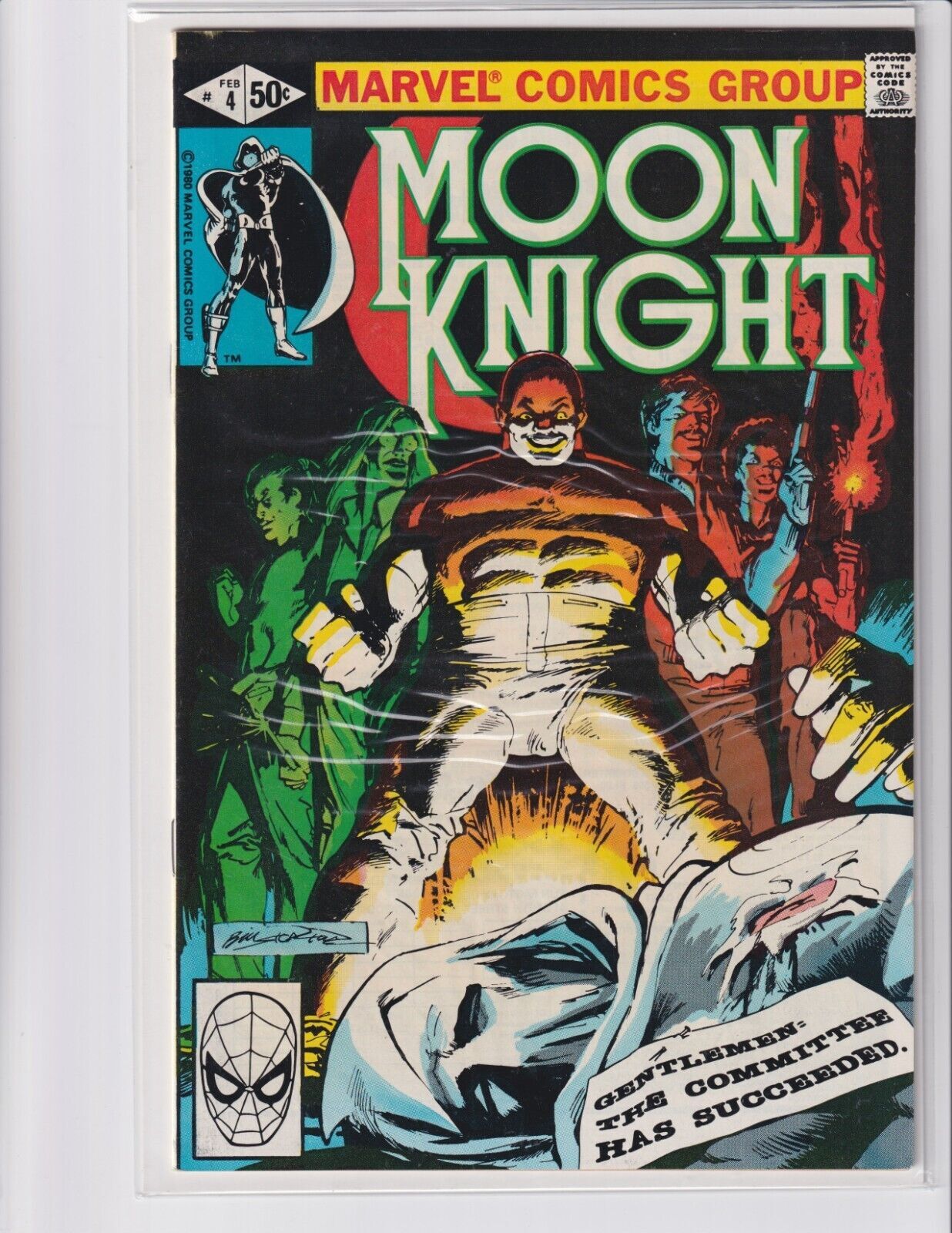 MOON KNIGHT #4 (1981) Moench & Sienkiewicz | International - Comic ...