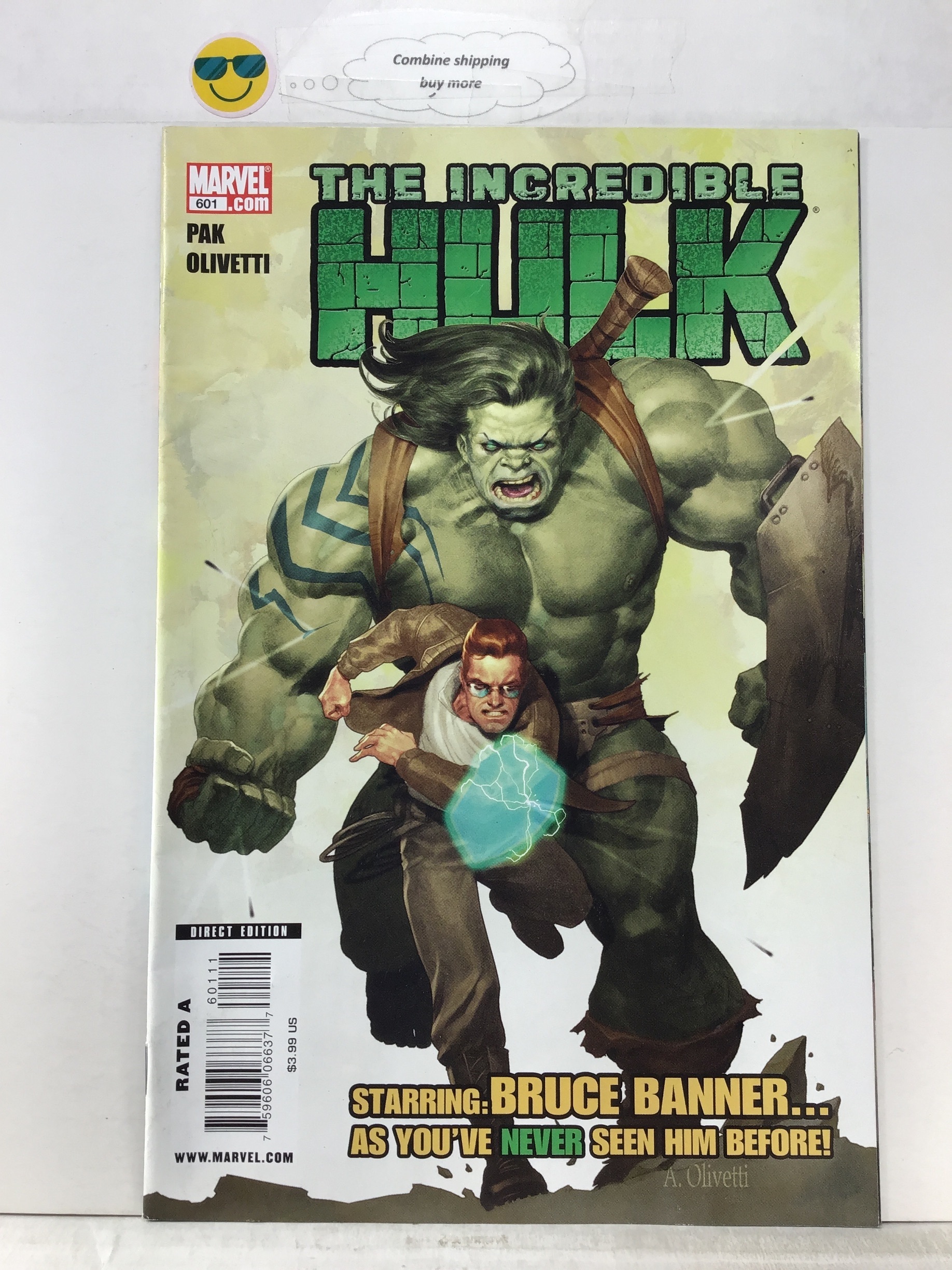 Incredible Hulk #601 (2009) KEY :1st team app of 2nd Gamma Corps ...