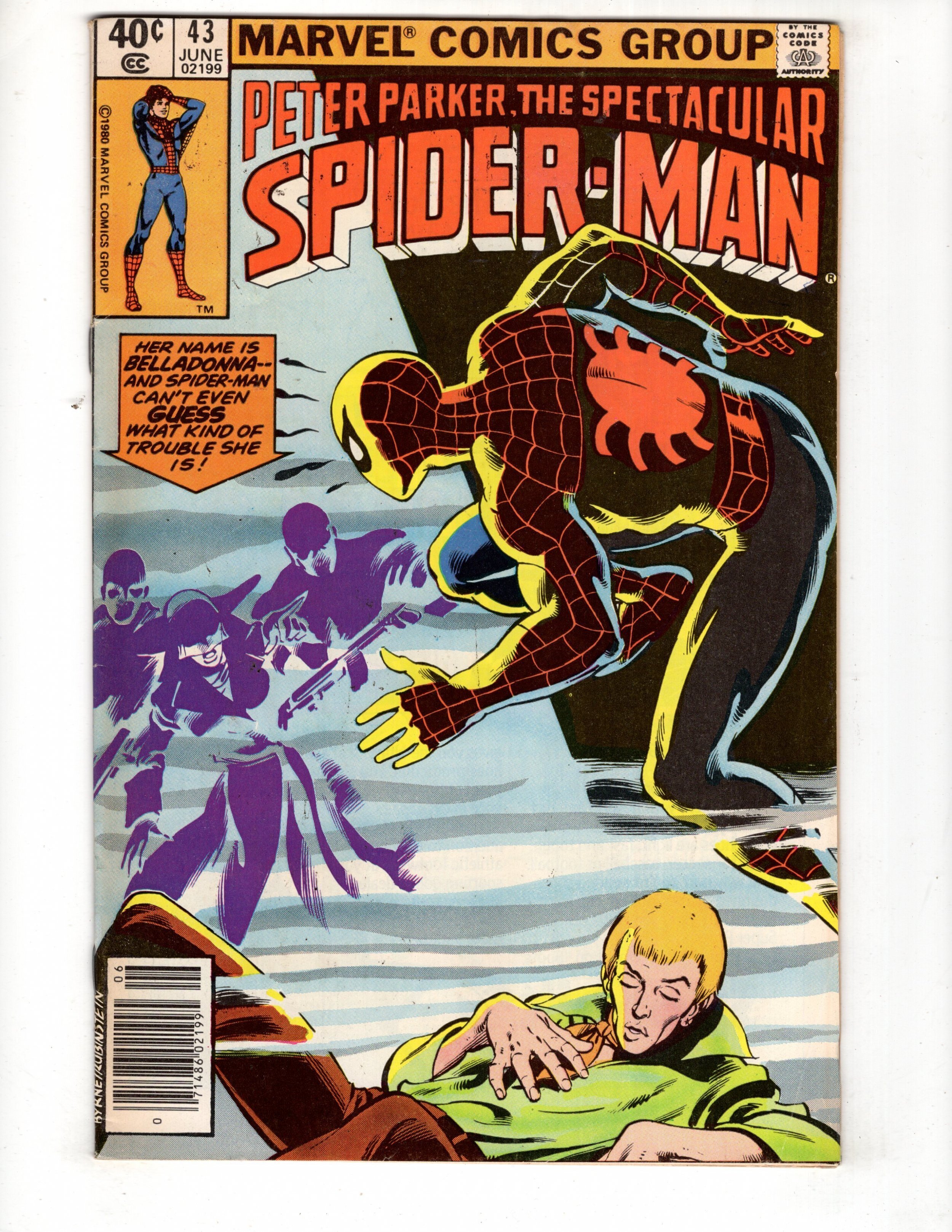 The Spectacular Spider-Man #43 Newsstand Edition (1980) / ID#190 ...